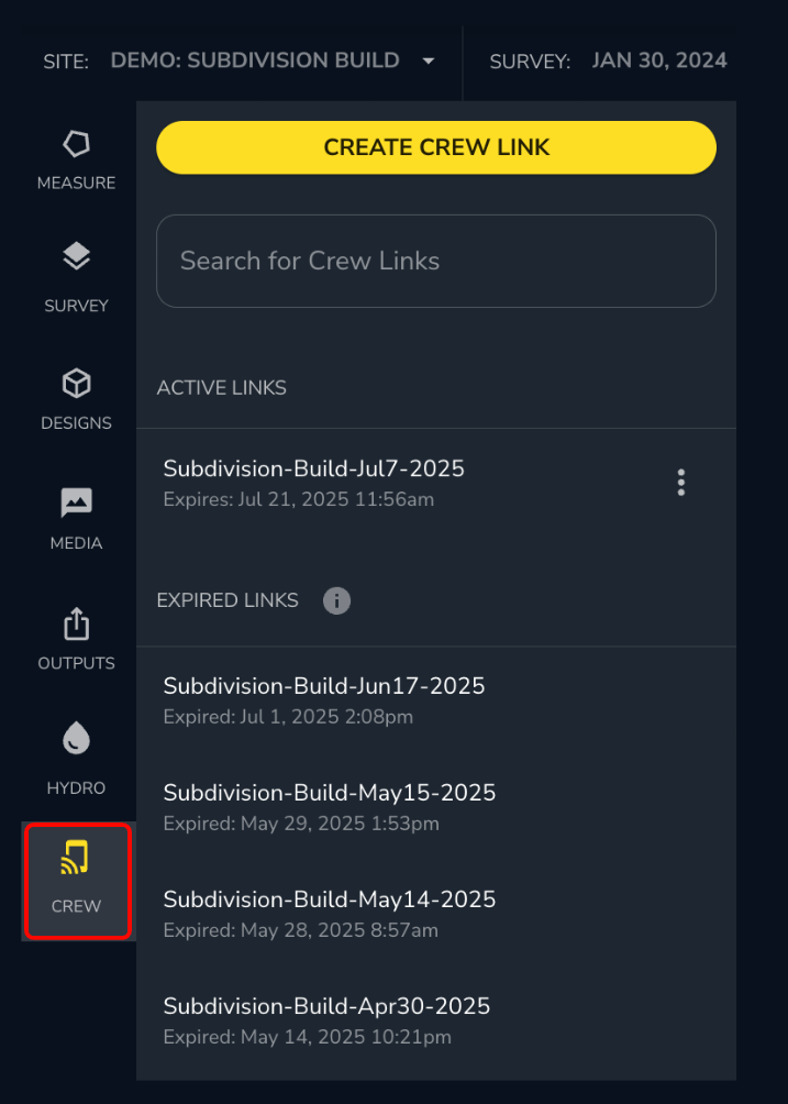 Creating a Shareable Link with Crew – Propeller Aero