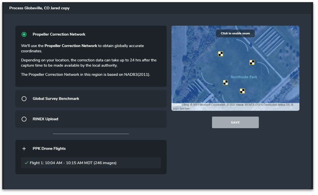 Uploading a PPK Survey with Quantum Trinity F90+ Drone – Propeller Aero
