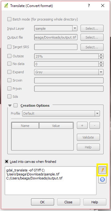 How to Generate tfw World Files for GeoTIFFs with QGIS – Propeller Aero
