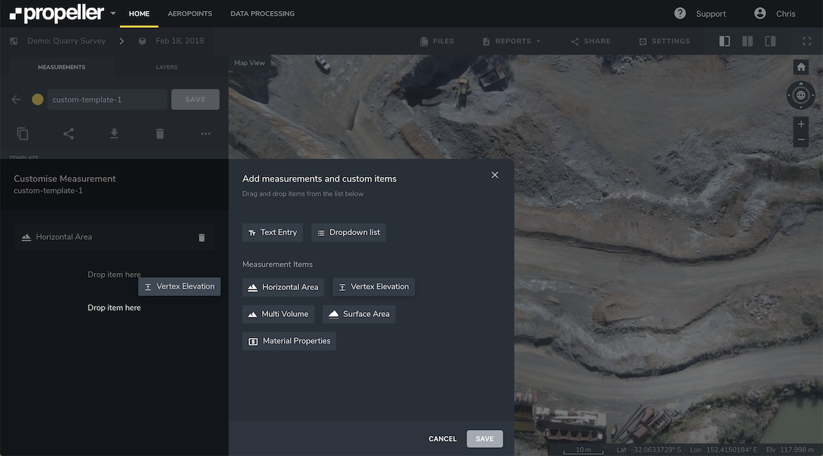Creating and Customizing Templates – Propeller Aero