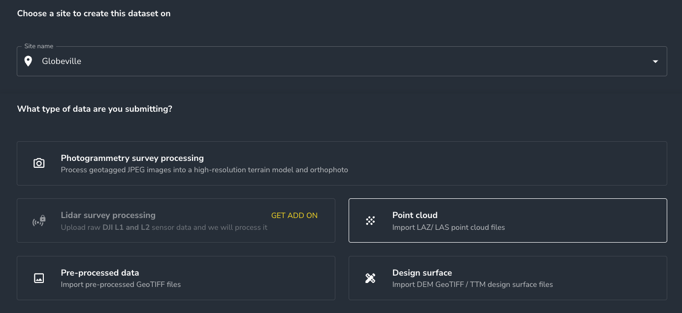 Upload Lidar Point Clouds as LAS/LAZ Files to View Them as 3D Terrain ...