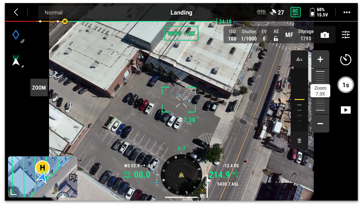 DJI drone max altitude: set height & return-to-home – Propeller Aero