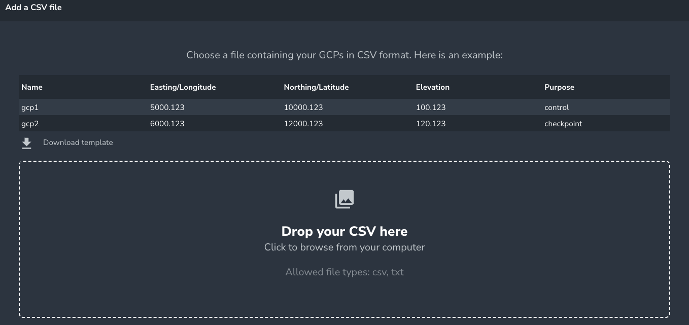 Submitting Ground Control/Checkpoints with Your Survey Dataset ...