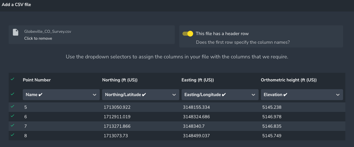 Submitting Ground Control/Checkpoints with Your Survey Dataset ...