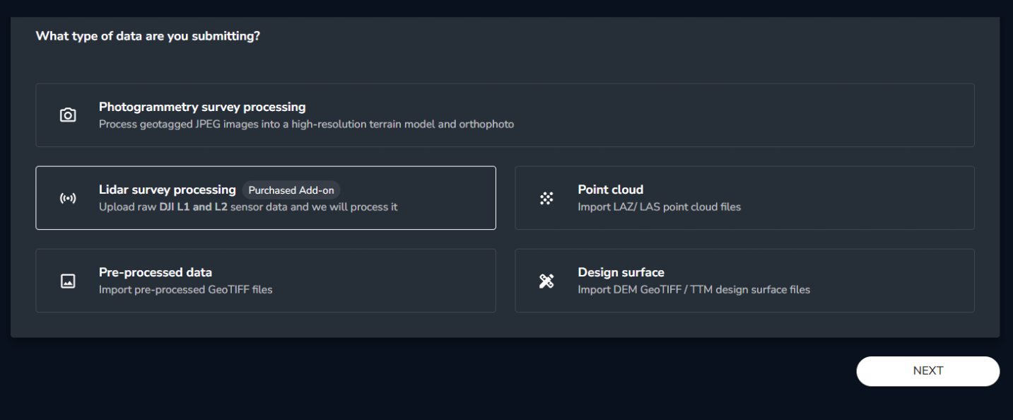 Uploading a Lidar Dataset From the Zenmuse L1 & L2 – Propeller Aero