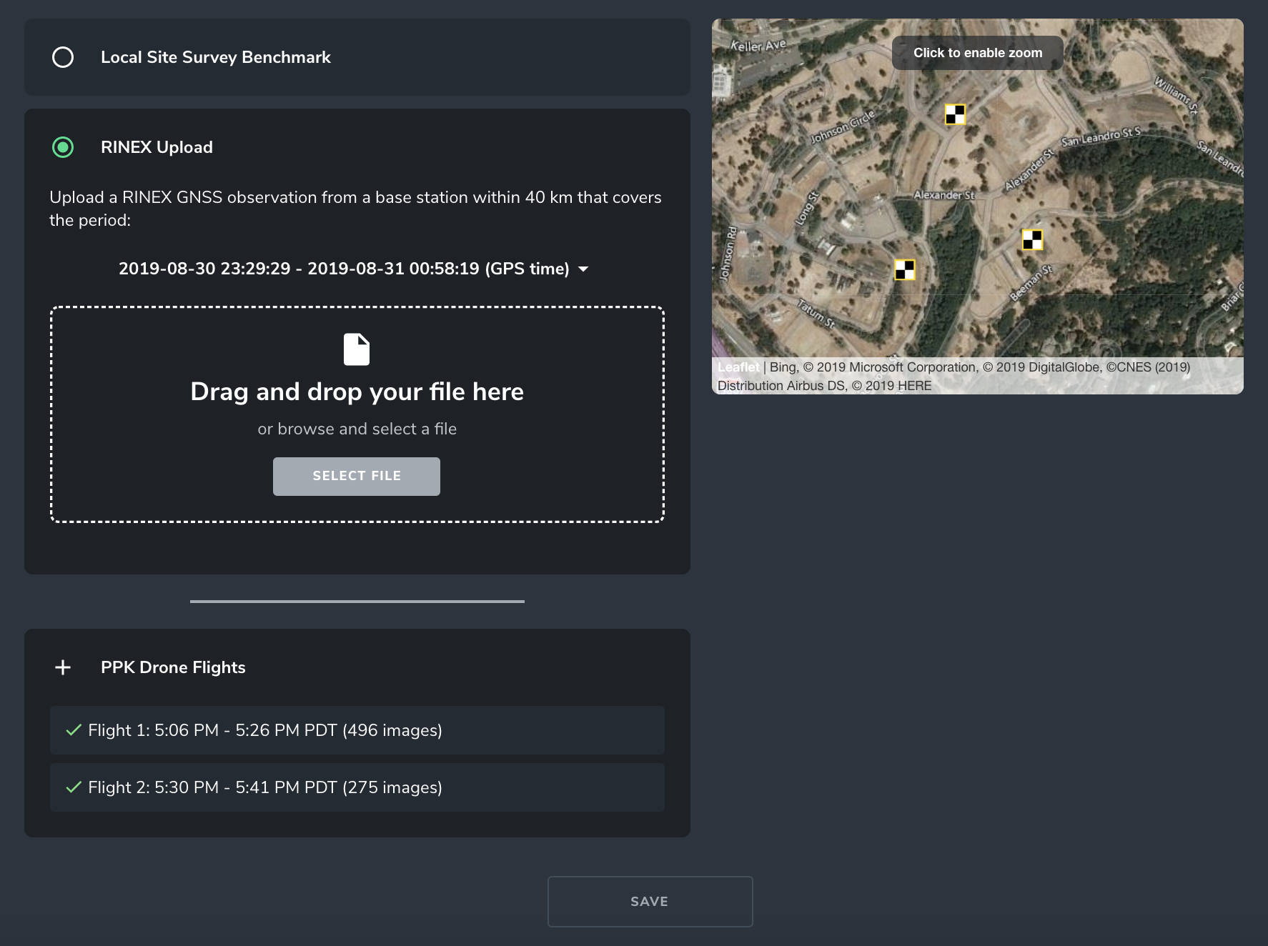 Process PPK Data Using an Onsite Base Station RINEX File – Propeller Aero