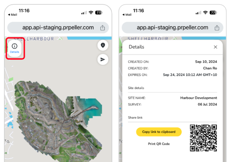 Creating a Shareable Link with Crew – Propeller Aero